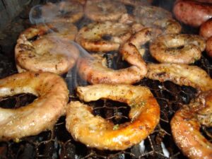 Tripa gorda a la parrilla - Como hacer Tripa gorda a la parrilla rellena