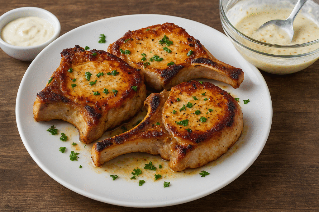Las chuletas jugosas se preparan solo así: la carne se desprende del ...