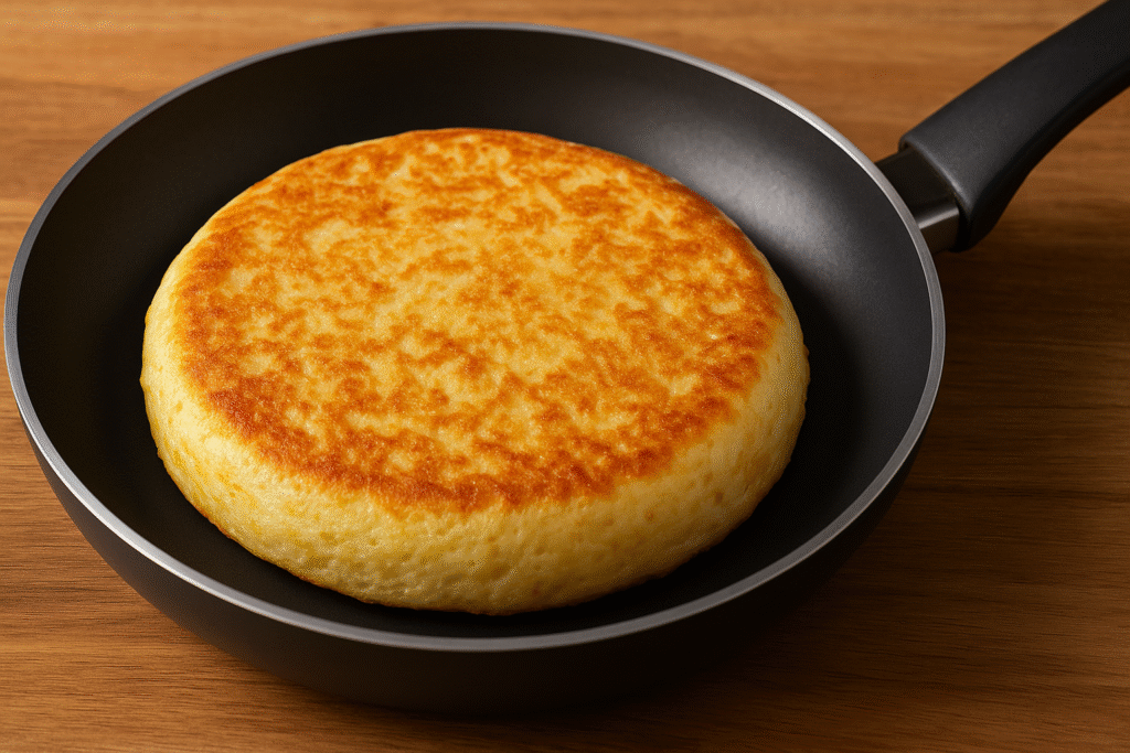 ¡Mi pan para el desayuno! Lo hago en sartén, sin harina de trigo y sin ...