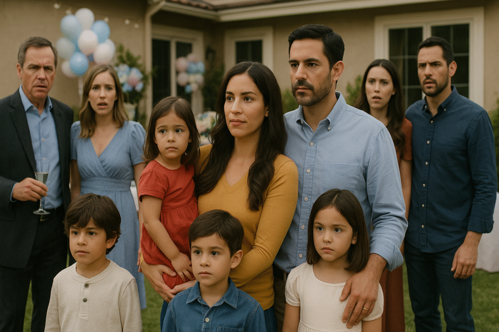 Mi marido me dejó por no darle hijos—pero en el baby shower de su nueva ...