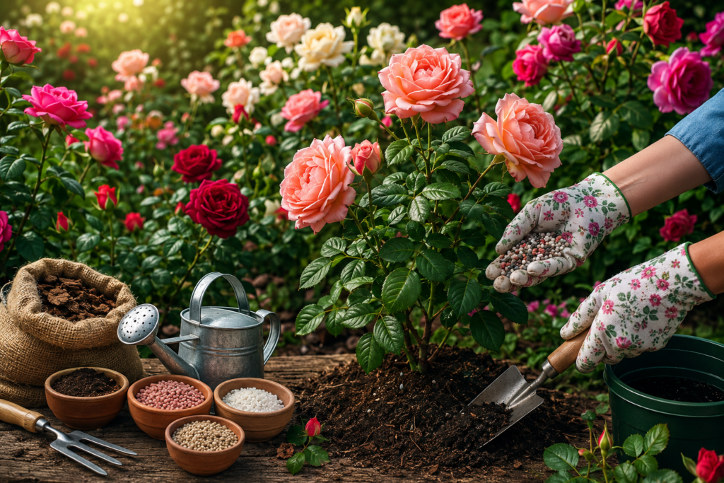 10 consejos para fertilizar rosales y lograr una floración abundante y ...
